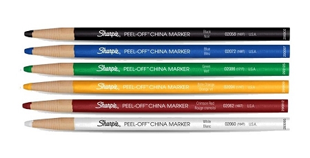 Marcador Sharpie Cera Chinamarker Usa Blanco C/12Pz | My Website